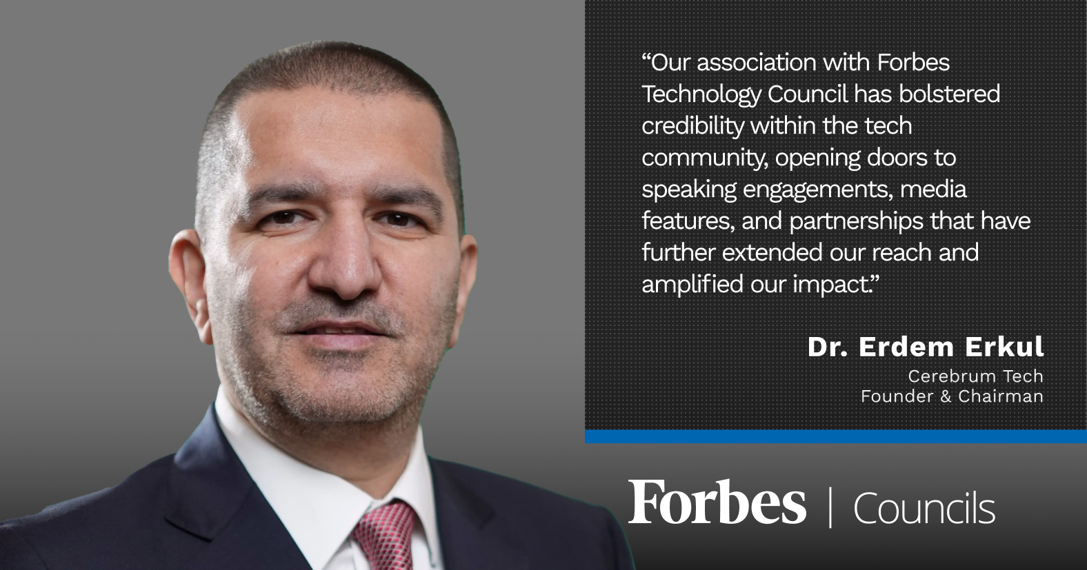 Revolutionizing Tech: Dr. R. Erdem Erkul's Journey of Innovation with Cerebrum Tech